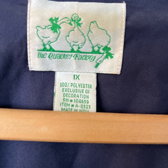 Quacker Factory | Tops | The Quaker Family Red White And Blue Sparkle ...